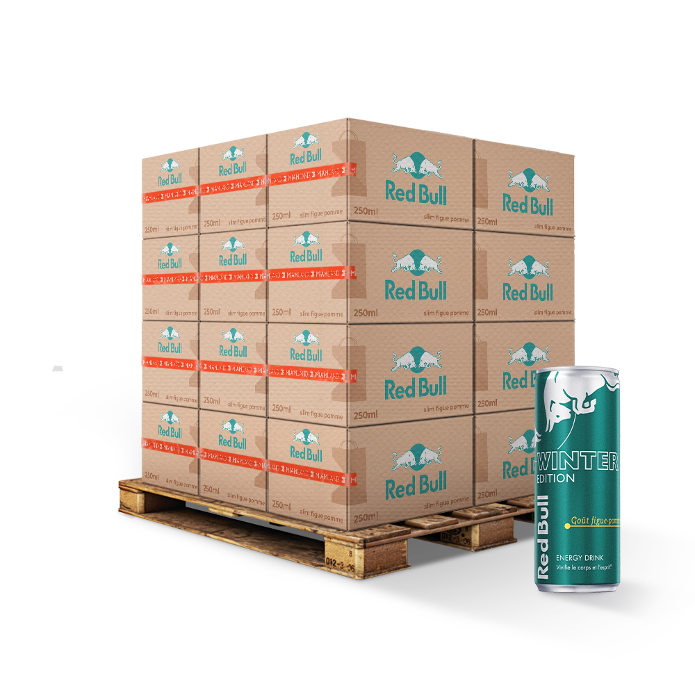 Nhà phân phối Red Bull Figue Pomme Fr 250ml X 24 Slim - RED BULL