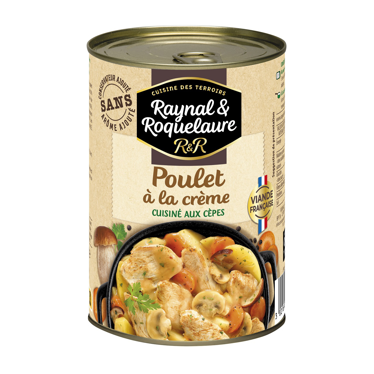 Creamy Chicken Ready Dish, 400g - RAYNAL ET ROQUELAURE wholesaler