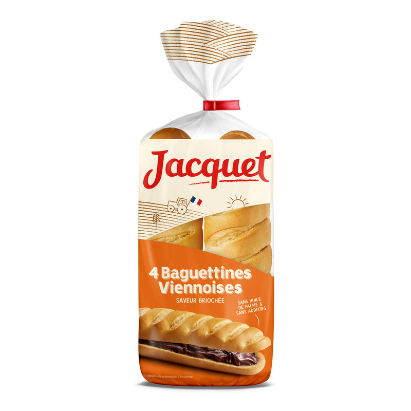 Mayorista Baguette Viennoise Brioche X4 - JACQUET