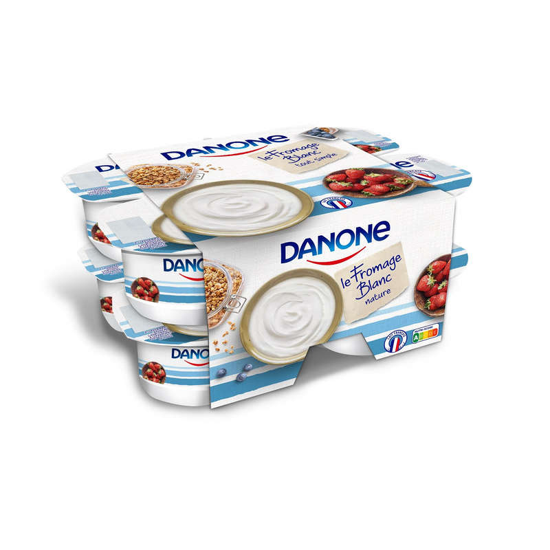 Atacadista de Nature White Cheese 8x100g - Danone
