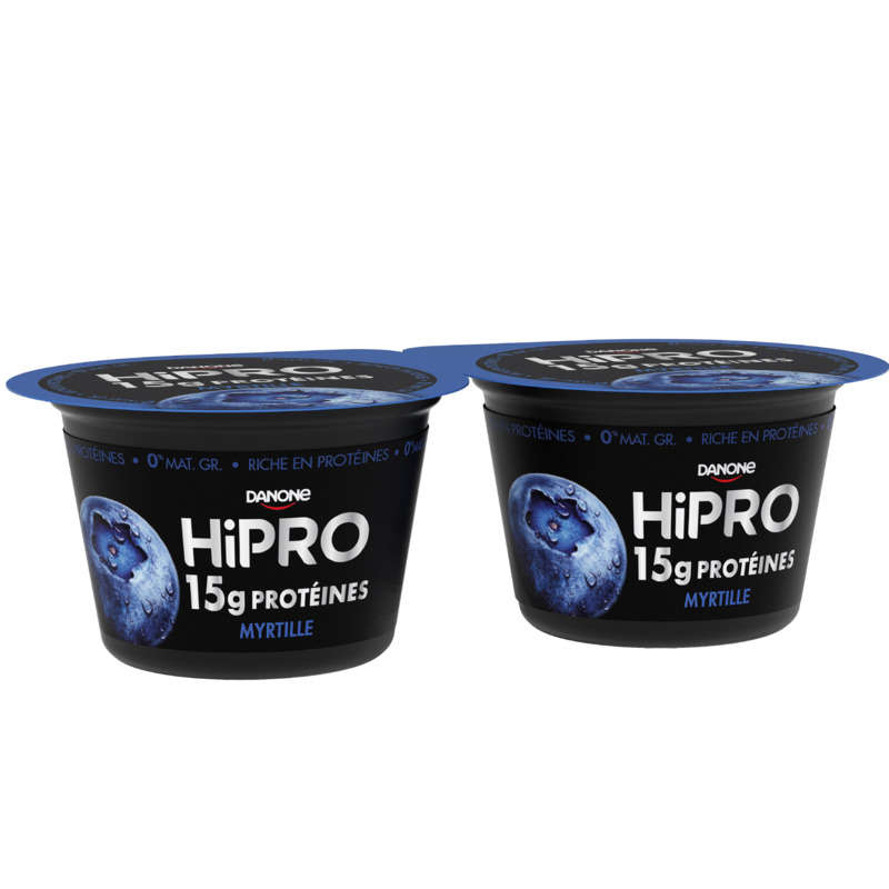 Nhà phân phối Sữa Chua Protein Việt Quất 0% Mg Hipro 2x160g - Danone