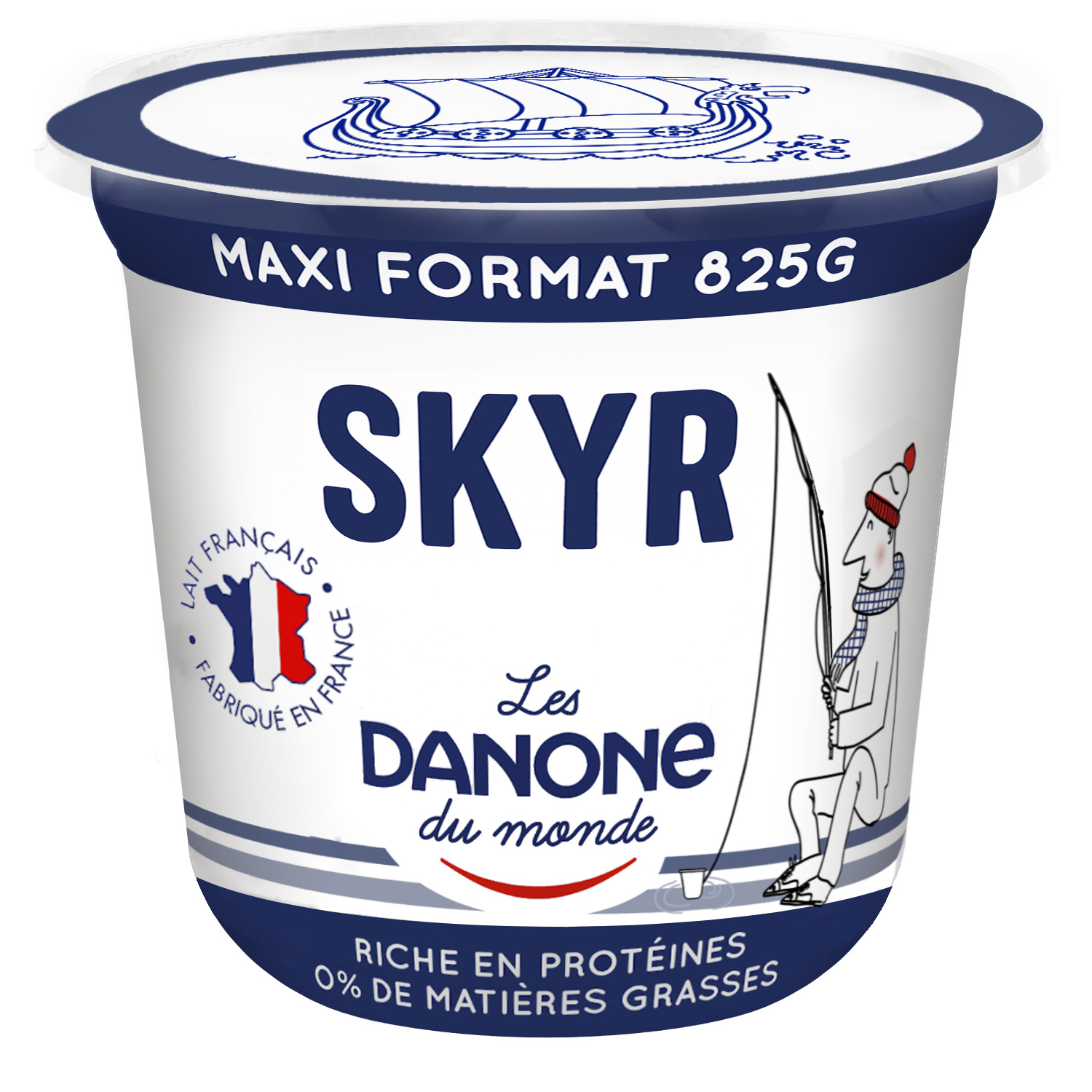 Skyr Nature 0% Mg 825g - Danone wholesaler