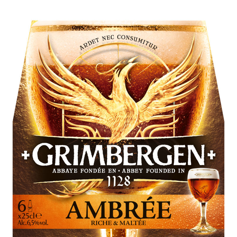 Amber Abdijbier, 6x25cl - GRIMBERGEN groothandel