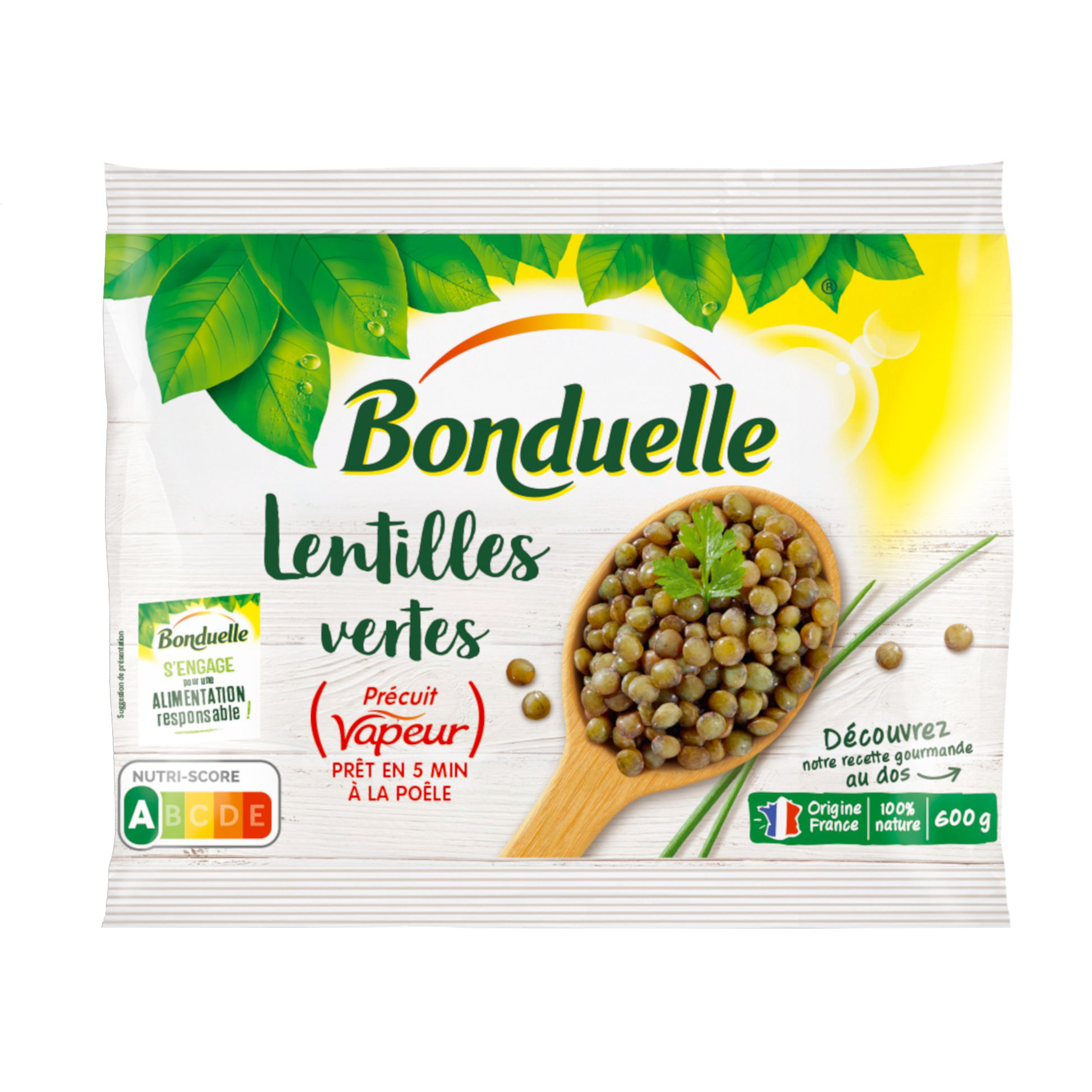 Lentils Verte Precooked Cap 60 wholesaler