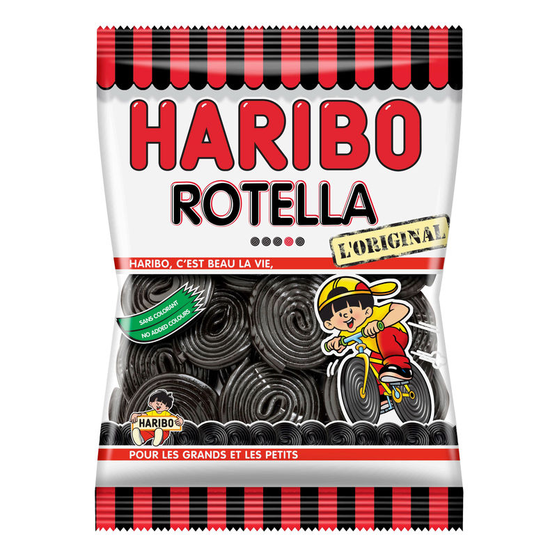 Nhà phân phối Kẹo cam thảo Rotella; 300g - HARIBO