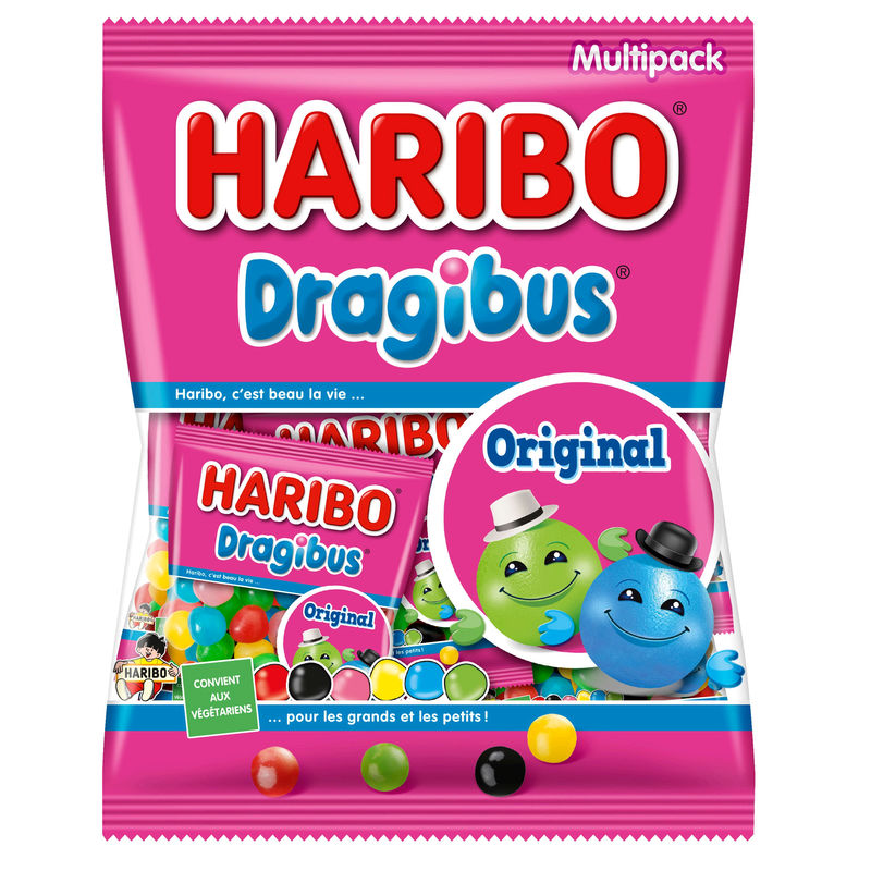Grossiste Bonbon dragibus multipack 250g - HARIBO