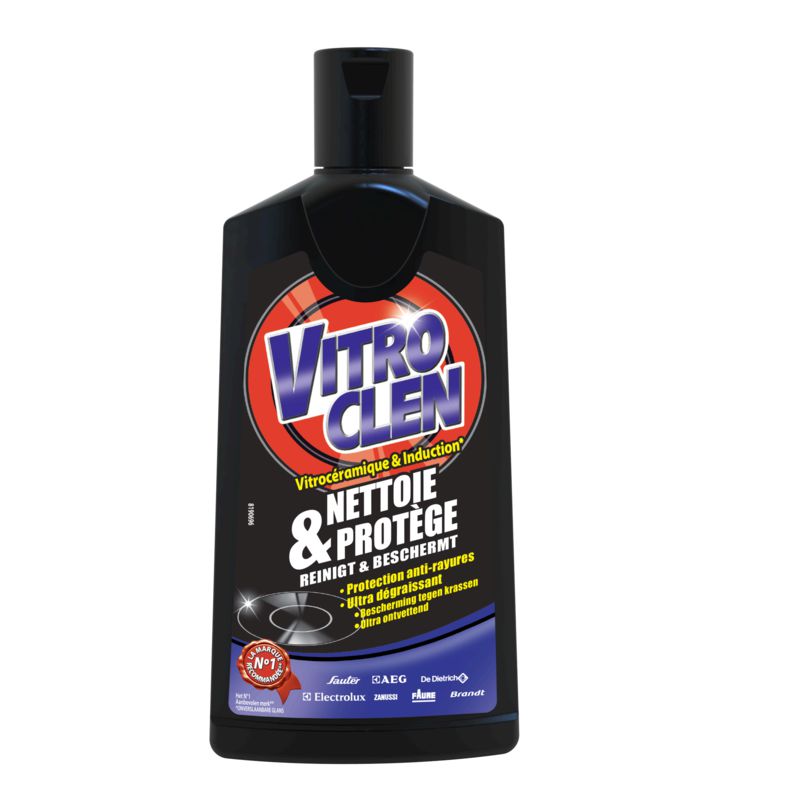 Grossiste Nettoyant Crème Vitrocéramique 200ml - Vitroclen