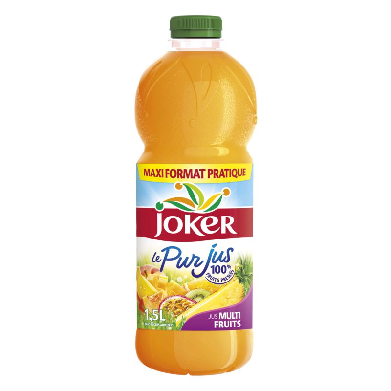 Grossiste Pur jus multi-fruits 1;5L - JOKER