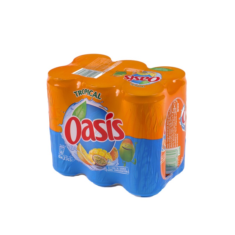 Grossiste Boisson aux fruits Tropical 6x33cl - OASIS