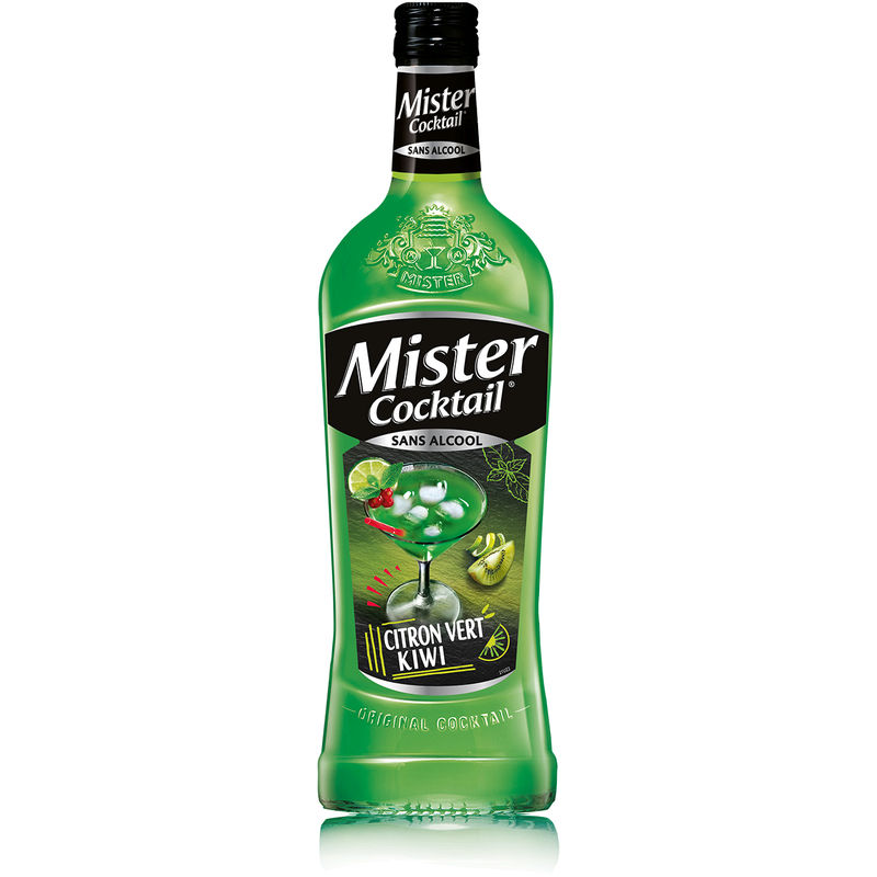 Mayorista Cóctel de lima y 75Cl alcohol -kiwi libre - MISTER COCKTAIL