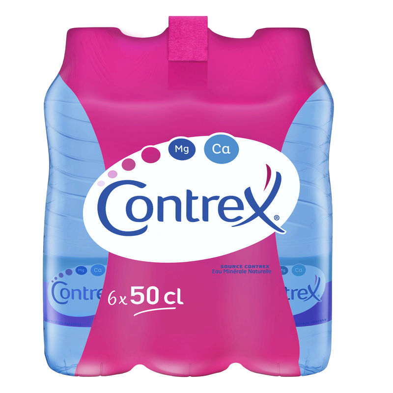 Mayorista Agua mineral natural 50cl Pet x 6 - CONTREX