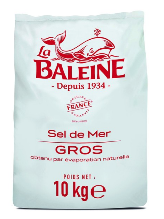 Grossiste Sel Mer Gros Sac 10kg - LA BALEINE