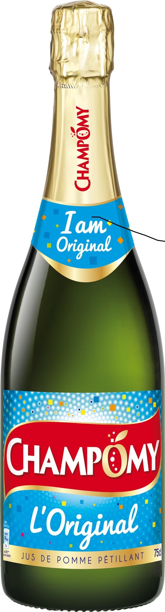 Grossiste Jus de pomme pétillant L'Original 75cl - CHAMPOMY