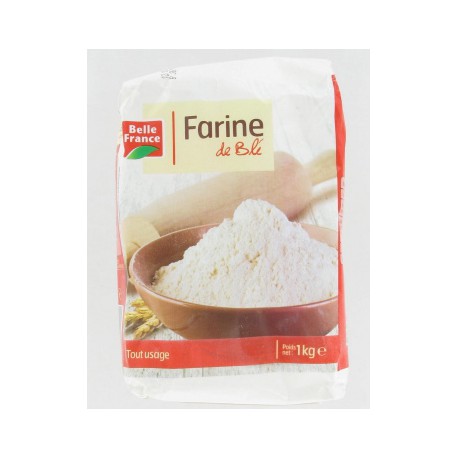 All Purpose Wheat Flour T45 1kg - BELLE FRANCE wholesaler
