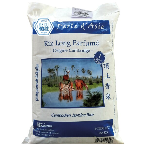 Grossiste Riz Parfumé Cambodge Perle D’asie Antilope 20kg - RIZ DU MONDE