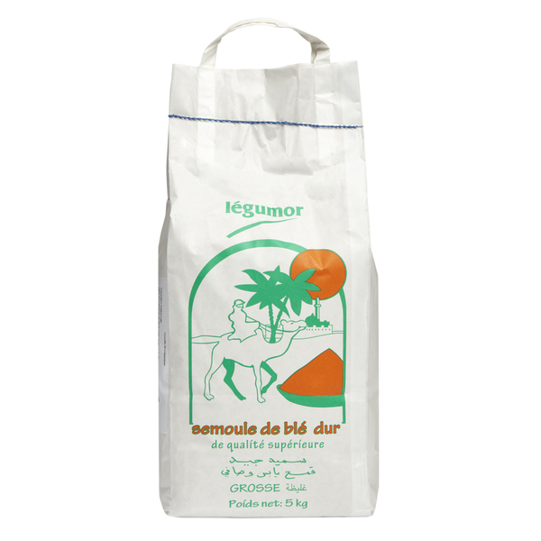 Grossiste Semoule De Blé Dur Grosse 5kg - LÉGUMOR