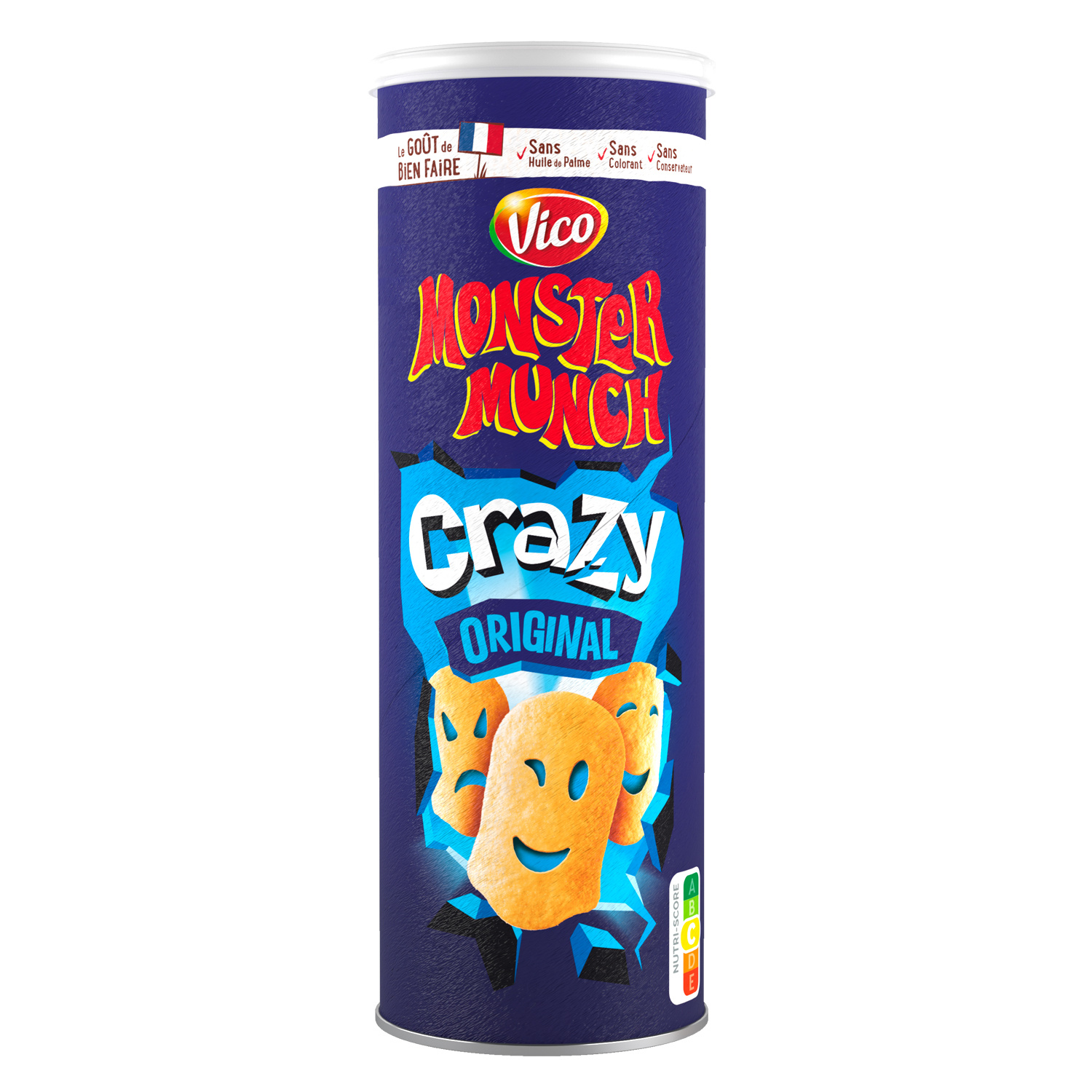 Chips MONSTER MUNCH CRAZY Tuiles Original, 150g - VICO wholesaler