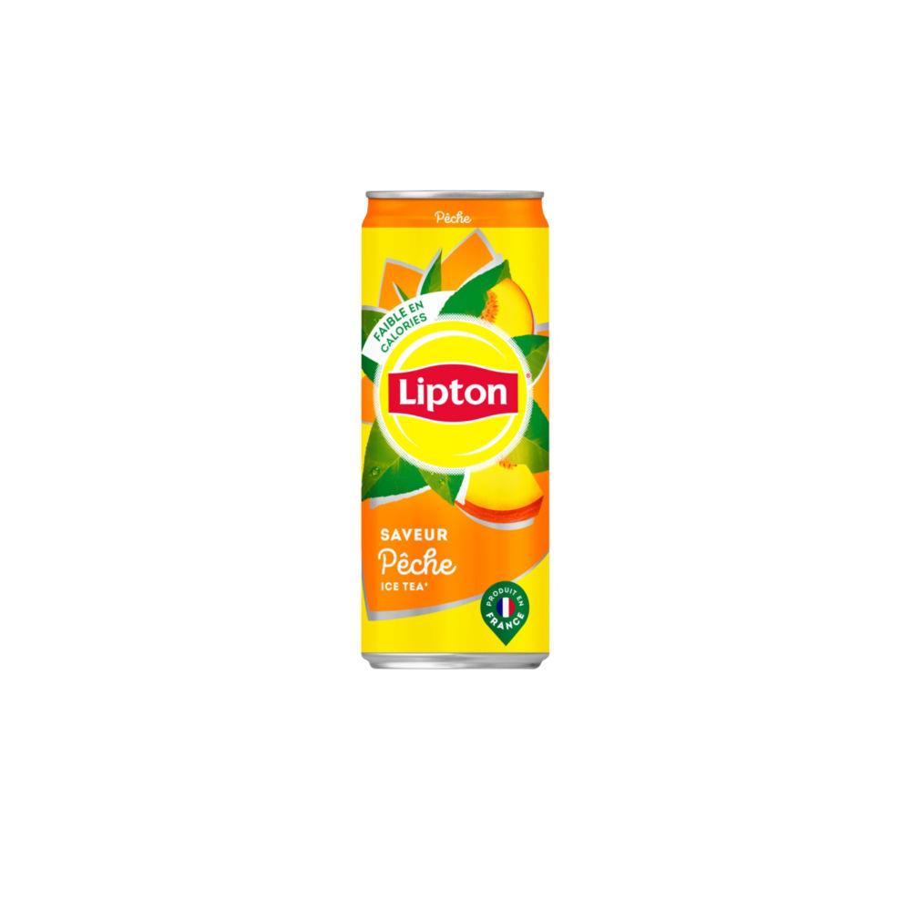 Grossiste Ice Tea Pêche 33cl Fr X24 Slim - LIPTON
