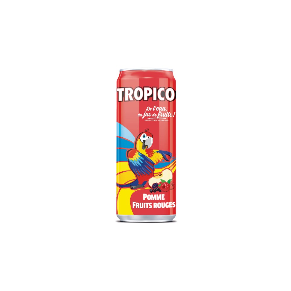 Tropico Red Fruits 33cl Fr X24 Slim - TROPICO wholesaler
