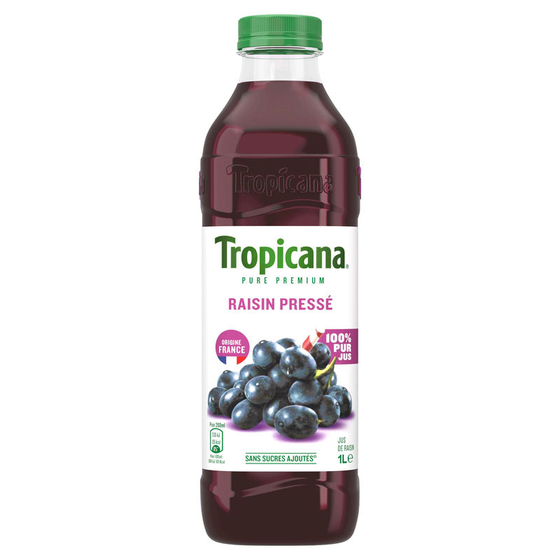 Pressed grape juice 1L - TROPICANA wholesaler