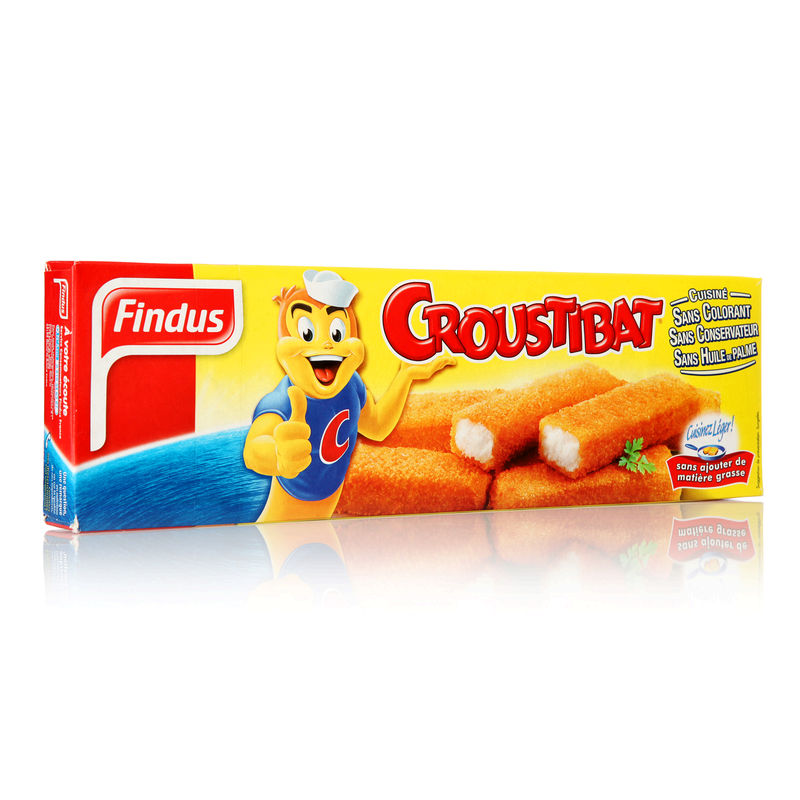Grossiste Bâtonnets de poisson panés croustibat 550g - FINDUS