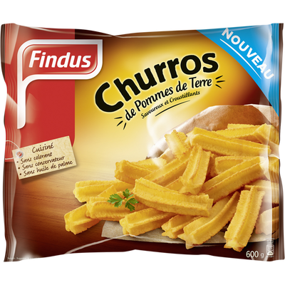 Churros de pommes de terre 600g - FINDUS wholesaler