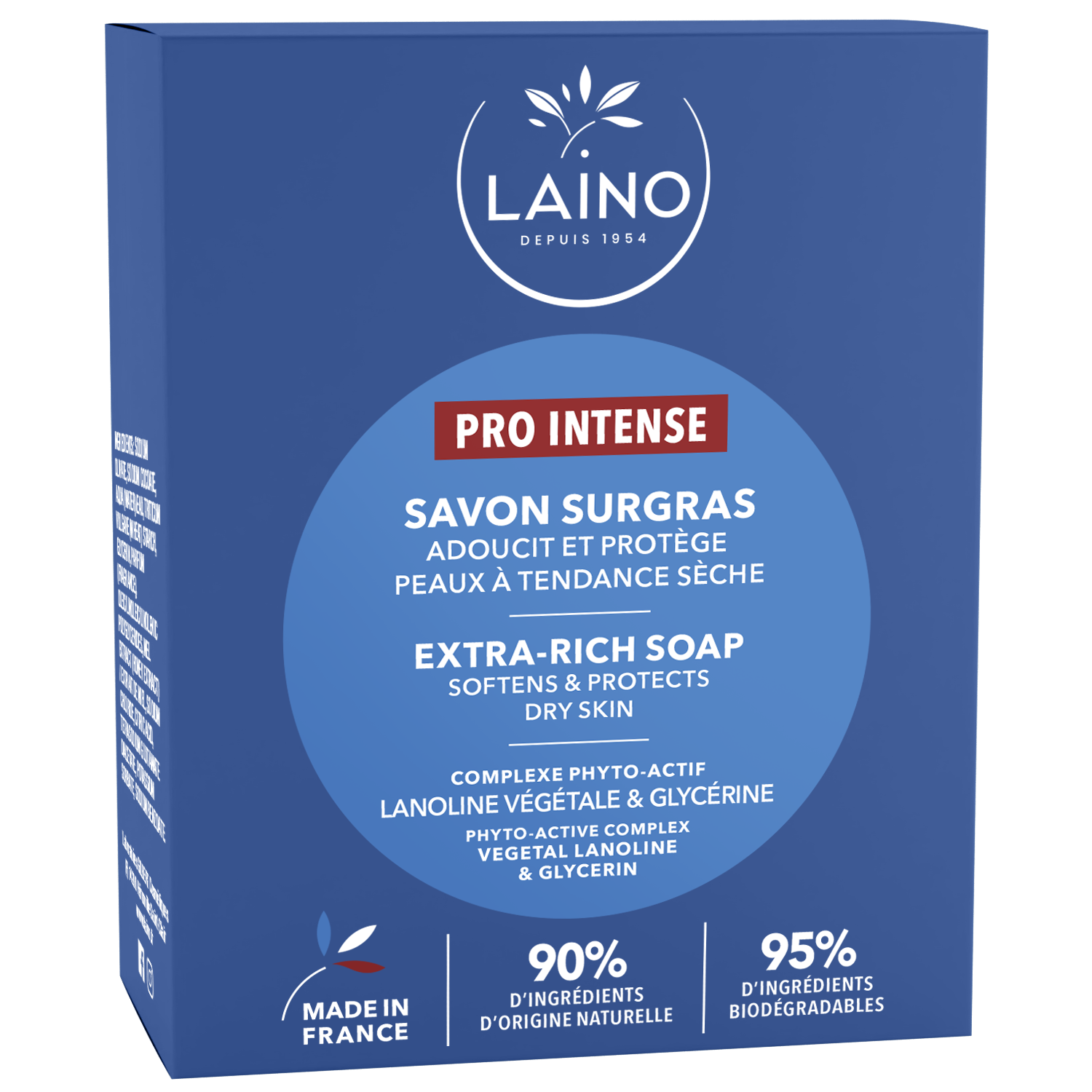 उद्धरण और मूल्य LAINO SAVON SURGRAS PRO INTENSE 100G - GILBERT COSMETIC ...