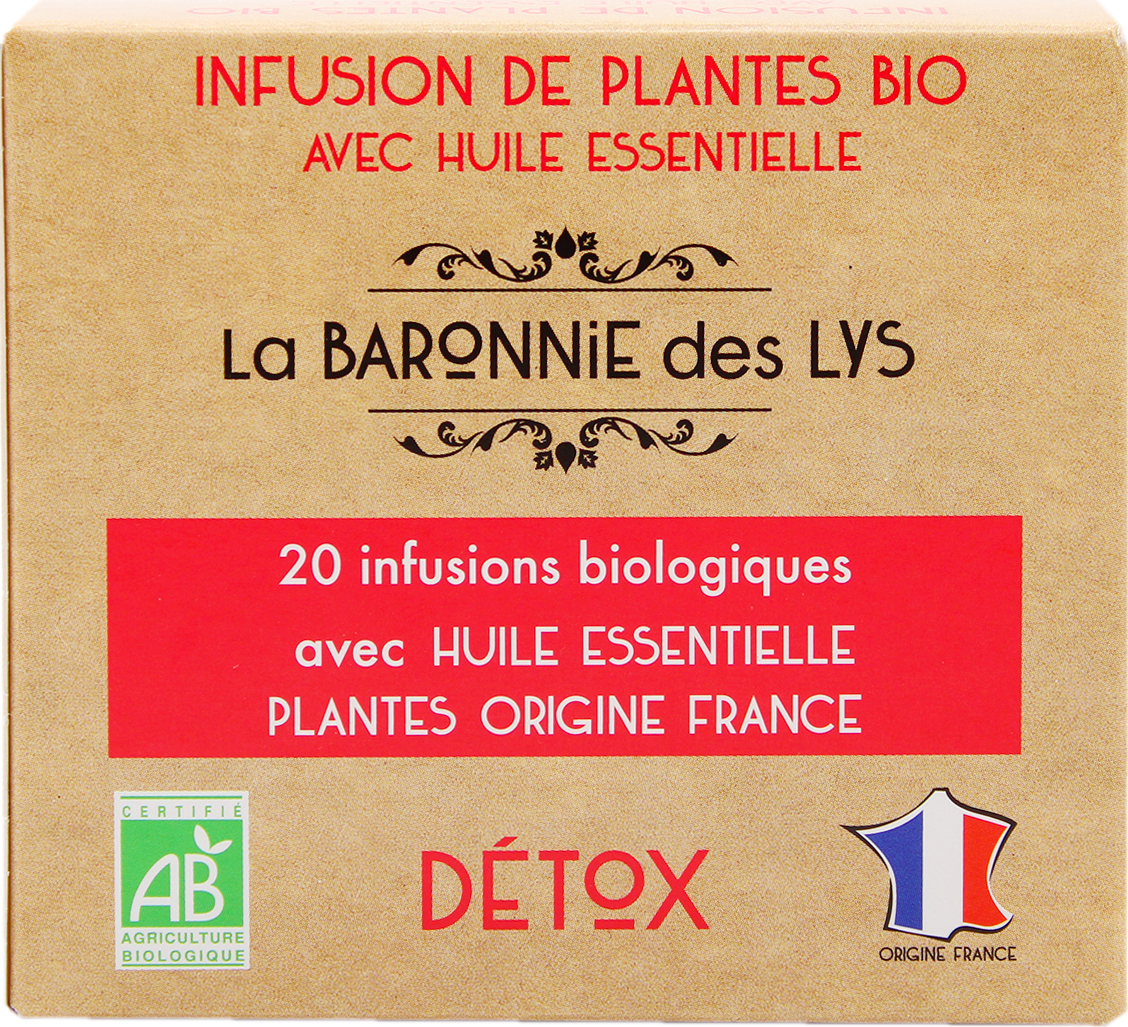Nhà phân phối Tinh dầu Detox x20, 30g - LA BARONNIE DES LYS