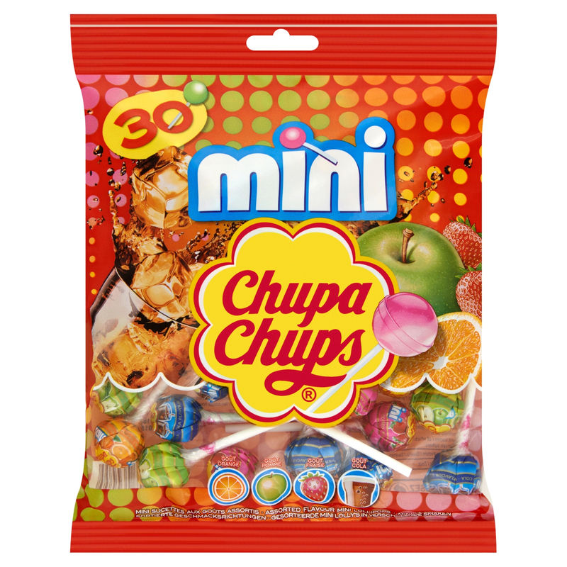 Assorted classic mini lollipops x30 - CHUPA CHUPS wholesaler