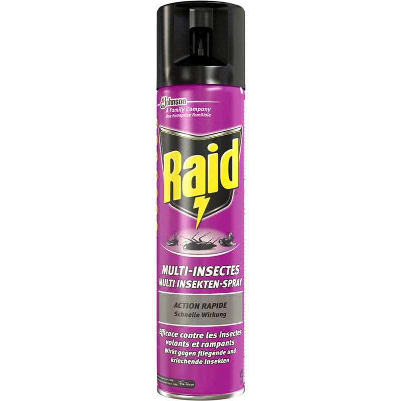 Insecticide multi-insectes 400ml - RAID wholesaler