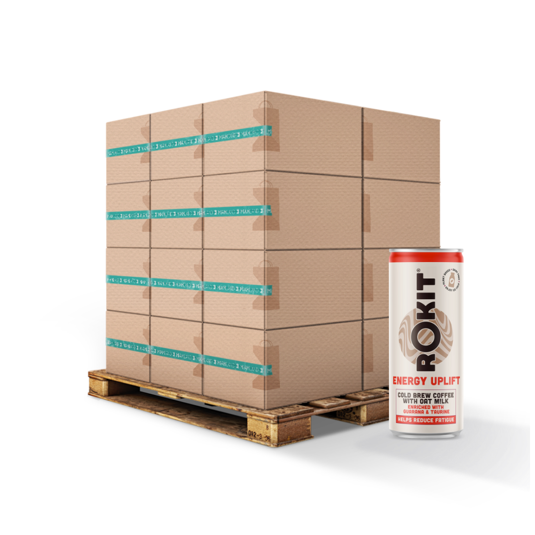 Grossiste Energy Uplift Cold Brew Coffee & Oat Milk Rtd 250ml - Rokit