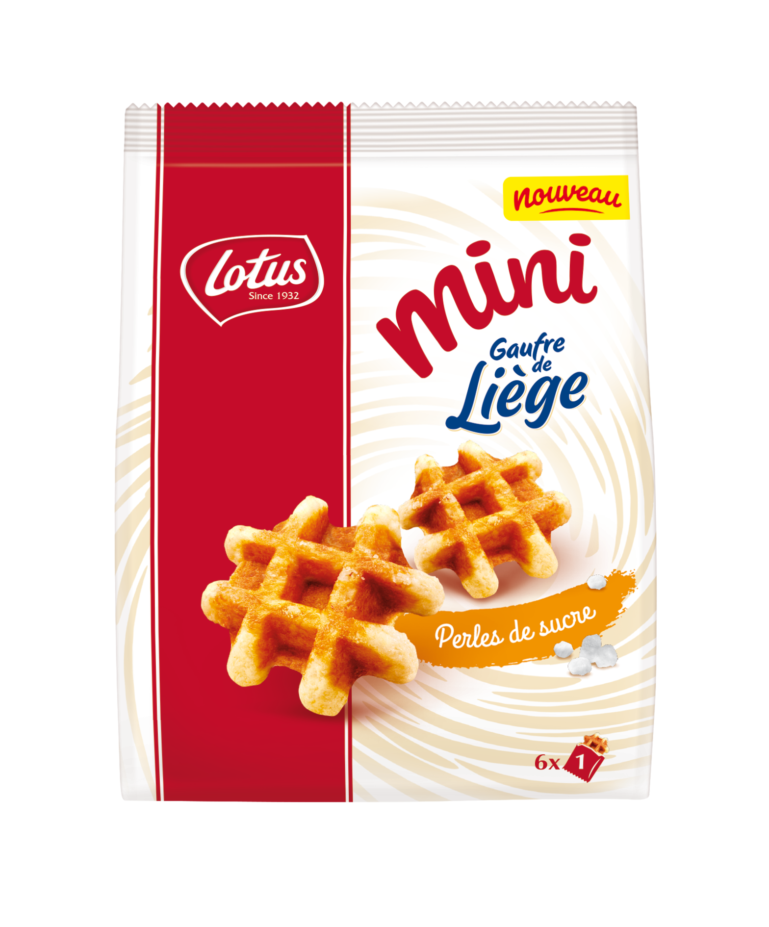 Grossiste Lotus 6 Mini Gaufre Liège 171g - LOTUS
