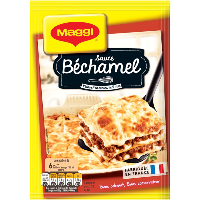 Atacadista de Molho bechamel, 60g - MAGGI