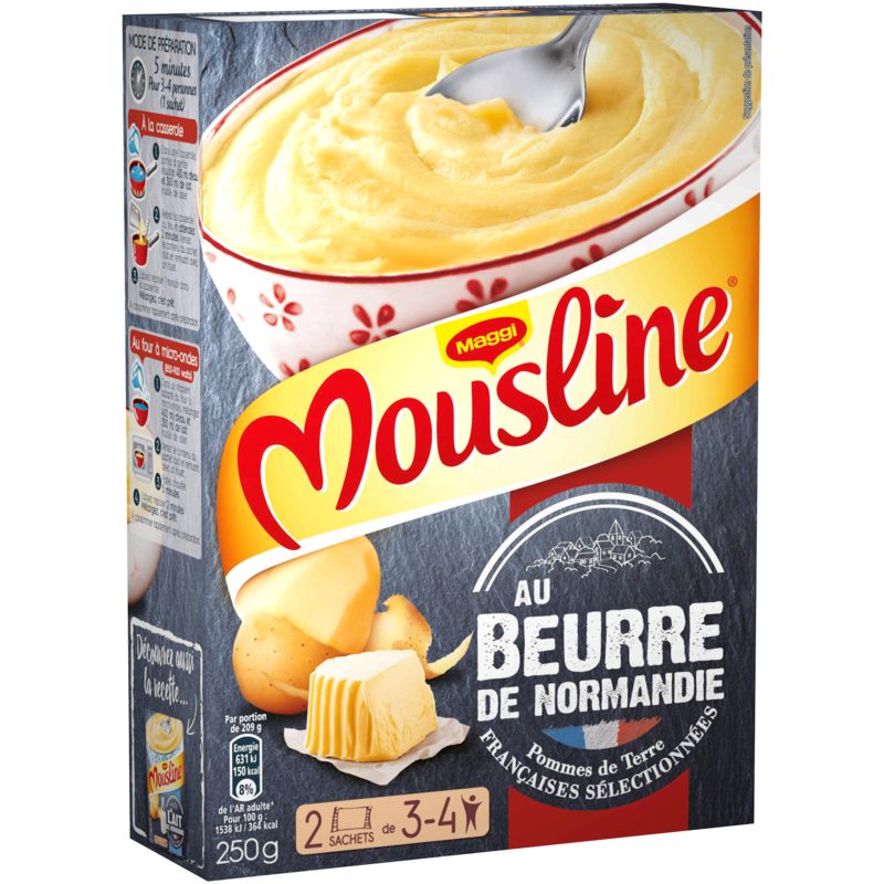Mousline purée au beurre 2x125g - MAGGIの卸売業者