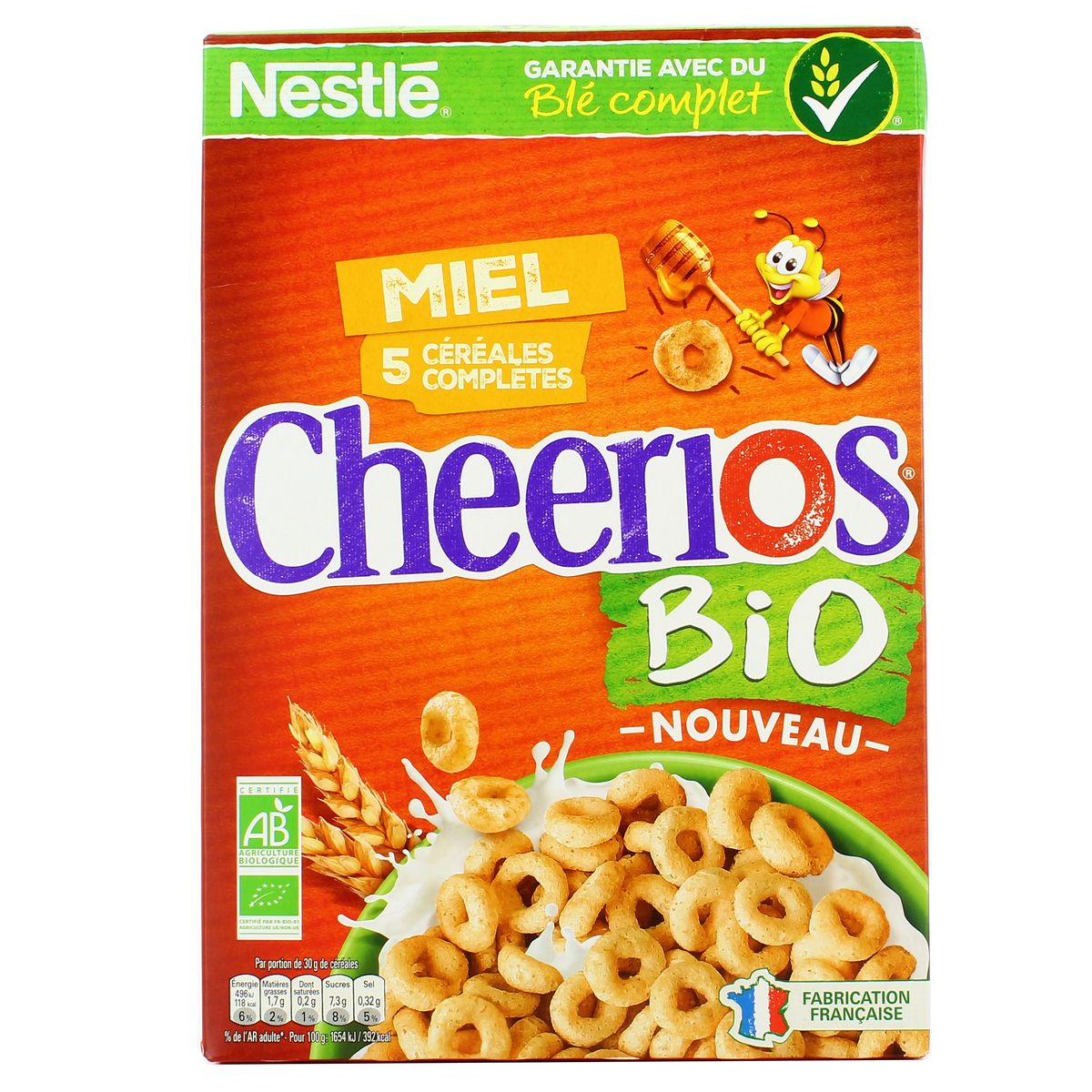 Organic Honey Cereals 375g - CHEERIOS wholesaler