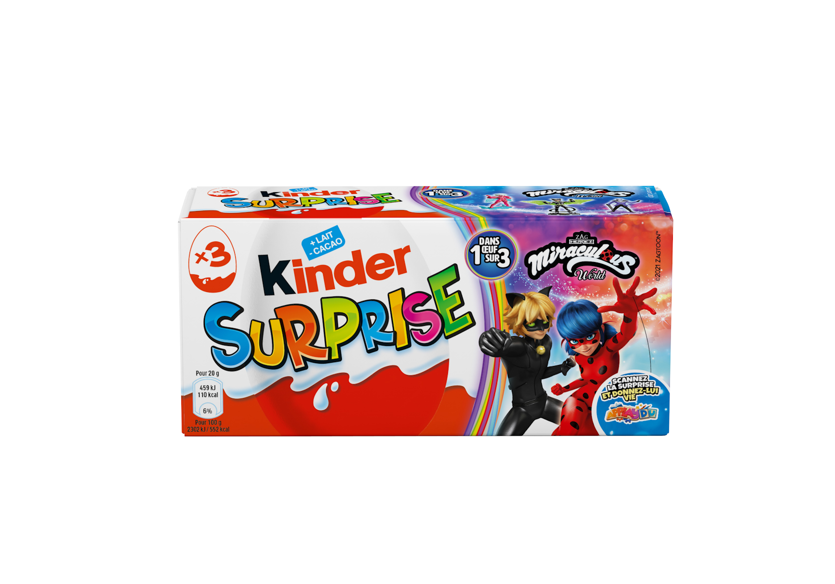Kinder Surprise T3 3x20g, 60g - 费列罗 批发商