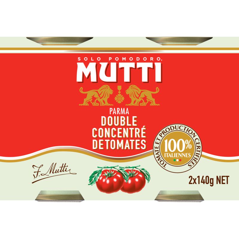Double concentré de tomates 2x140g - MUTTIの卸売業者