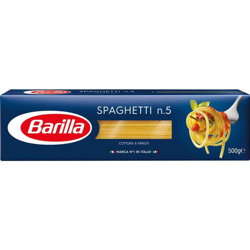 Grossiste Pâtes Spaghetti N°5 500g - BARILLA
