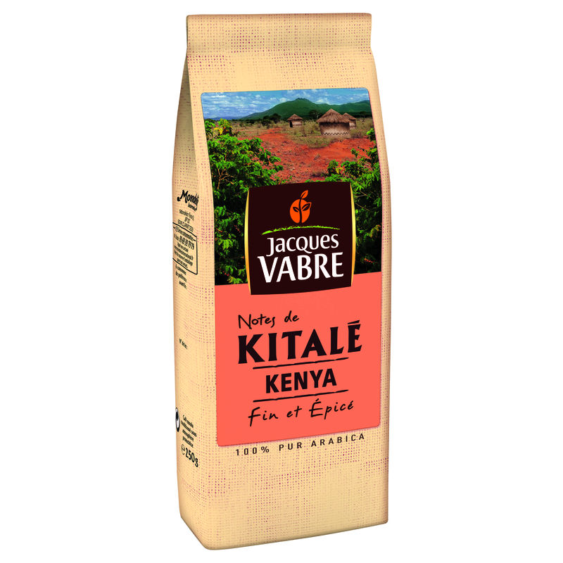 Mayorista Notas de Café Molido de Kitalé Kenia 250g - JACQUES VABRE