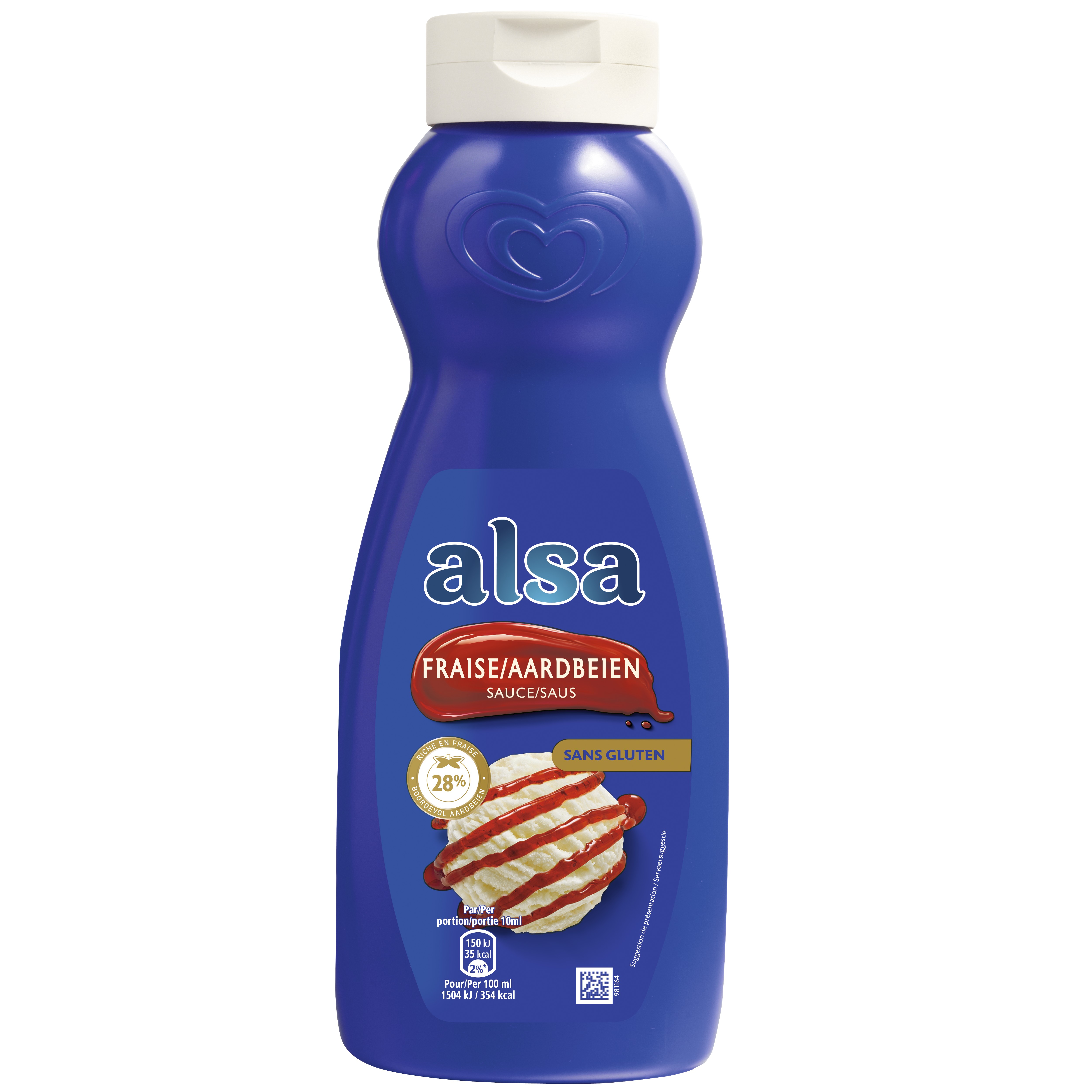 Mayorista Alsa Sauce à La Fraise 1kg