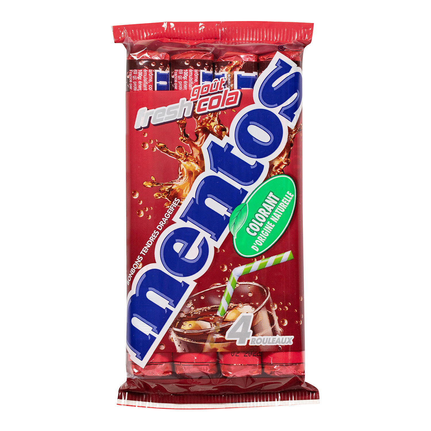 Grossiste Fresh Cola Multipack De 4 Rouleaux - MENTOS
