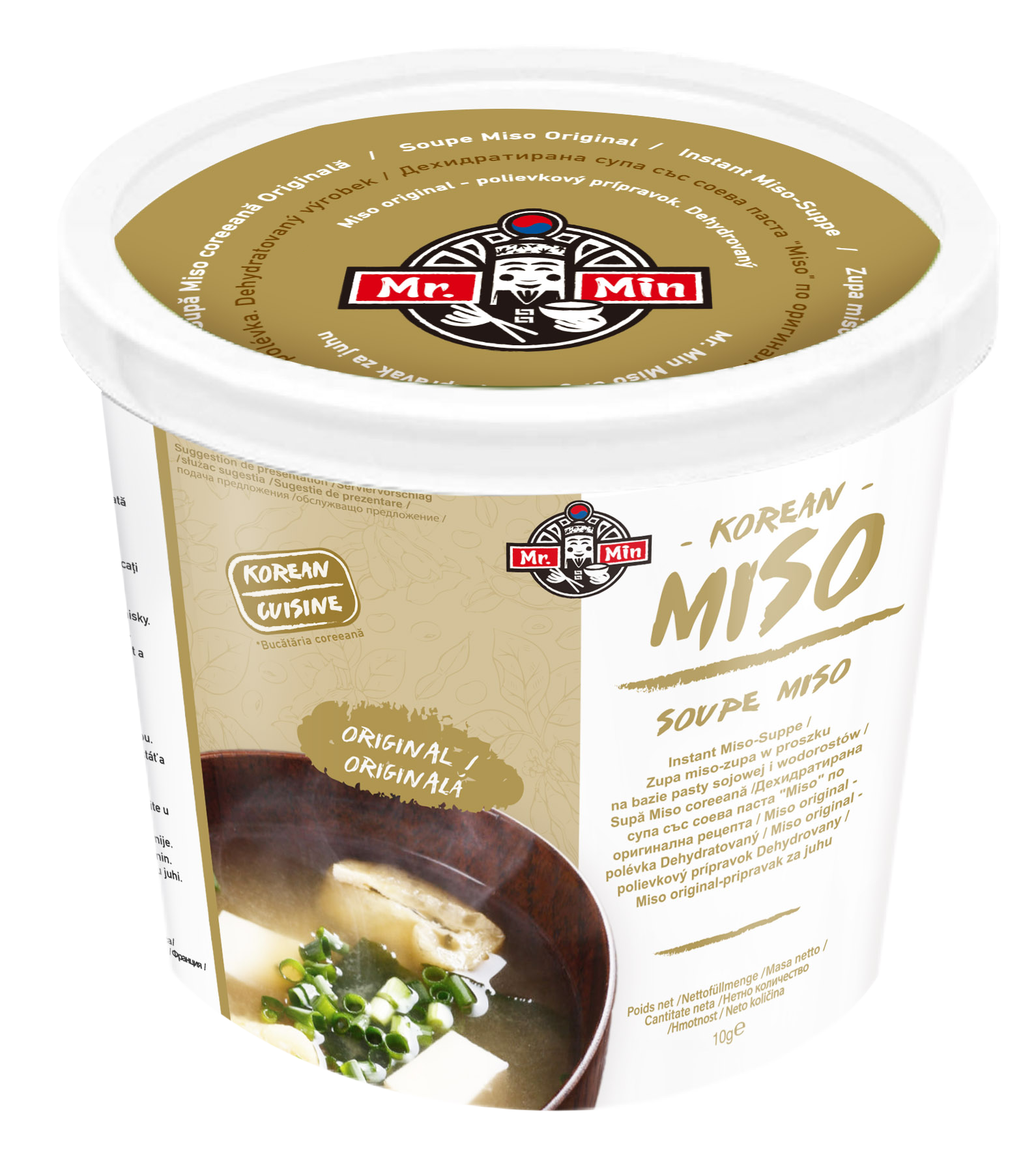 Atacadista de Copo para sopa de missô 10g Original - MR MIN
