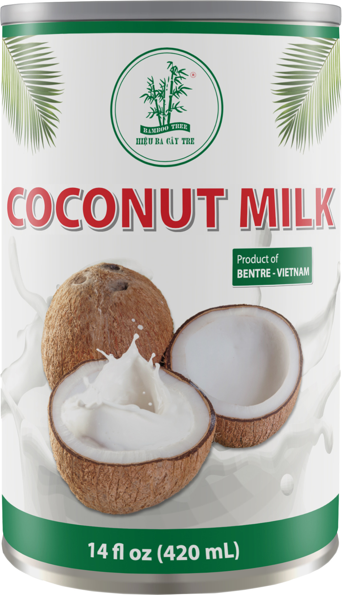 Grossiste Lait De Coco 17%-19% Mat.grass 420 Ml - Bamboo Tree